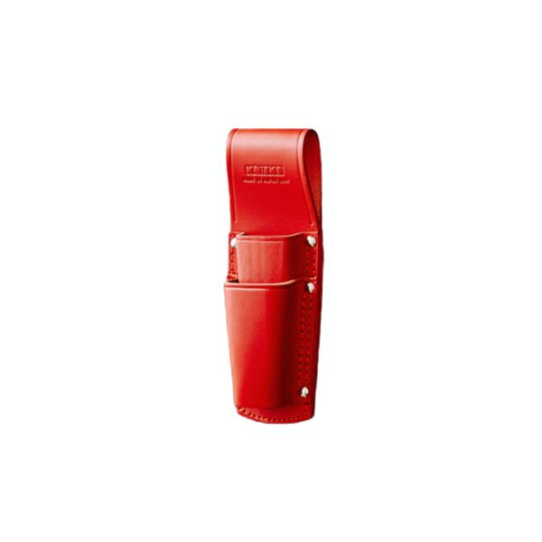 商品の特徴 ニックス(knicks) KR-201PLL ペンチホルダー親子2段LLレッド 【特長】 ●台部表皮二重皮縫 ●8・9インチペンチ・ニッパ収納可能 ●ゴムグリップペンチ・ゴムグリップニッパ収納 製品仕様 【仕様】 ●サイズ：全長...