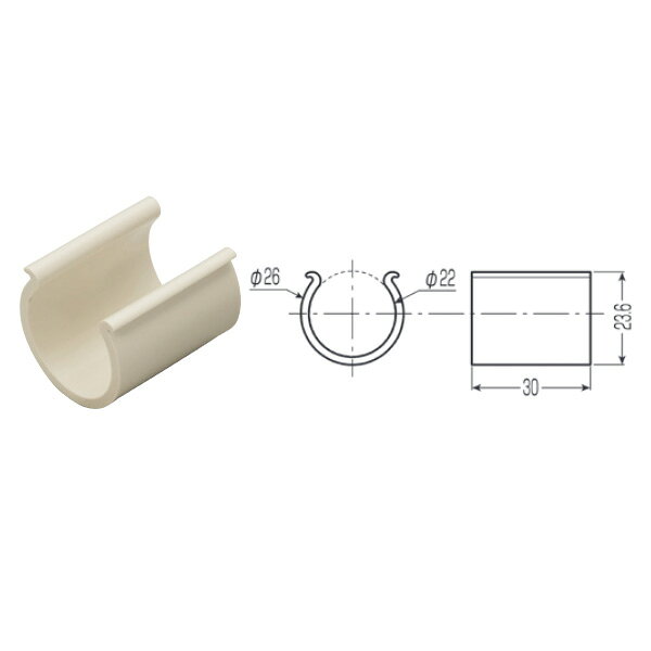 商品の特徴 KVK（ケーブイケー）　RM-16SP 16配管用アタッチメント 【特長】 ●配管モールにVP管(16A)、架橋ポリエチレン管(裸)(16H)を配管する場合に使用します。 製品仕様 【仕様】 ●適合RMモールサイズ： ・RM-2...