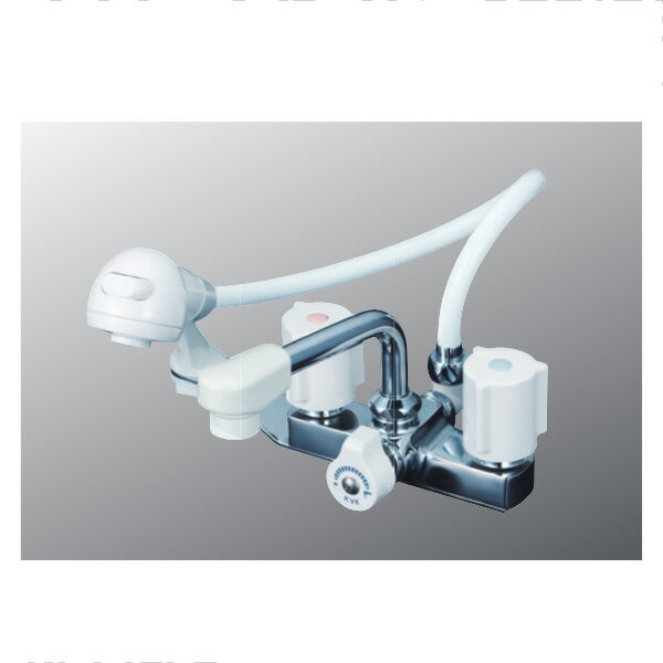 商品の特徴 KVK（ケーブイケー）　KF14ZEF2 寒冷地用　2ハンドル洗髪シャワー 製品仕様 【仕様】 ●取付穴ピッチ 120mm対応 ●固定こま JANコード：4952490282953