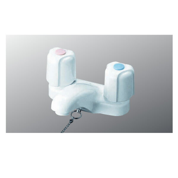 商品の特徴 KVK（ケーブイケー）　KM66 2ハンドル混合栓（ゴム栓付） 【特長】 ●取付穴ピッチ 100mm対応 製品仕様 【仕様】 ●ゴム栓付 JANコード：4952490080467