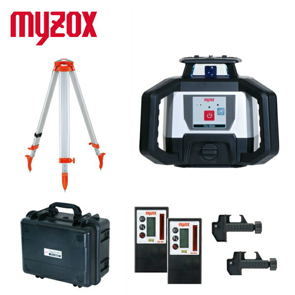 商品の特徴 マイゾックス　自動整準レーザーレベル MJ-600　No.224945　 (受光器MJ-RE3×2台・三脚セット) MJ-300の上位モデルが新登場！ ●30mで±1.75mmの高精度 　±12″の水平精度でより正確なレベル出し...