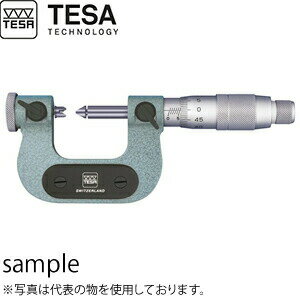 商品の特徴 ●ネジの有効径を測定するのに使用します。 ●アンビルにはV溝付きの測定子を取付ける孔があります。 ●微調ネジとクランプ機構付き。 ●スピンドルの端には円錐形の測定子を取付ける孔があります。 仕様説明 ●Reference ： 0...