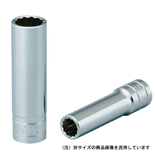 商品の特徴 ◆京都機械工具 KTC ディープソケット (9.5) B3L-12W-H 突き出たボルト・ナットに最適なディープタイプです。 六角ボルト・ナットを締め緩めする為のソケットレンチ。KTC独自のNパワーフィット形状採用でボルト・ナッ...