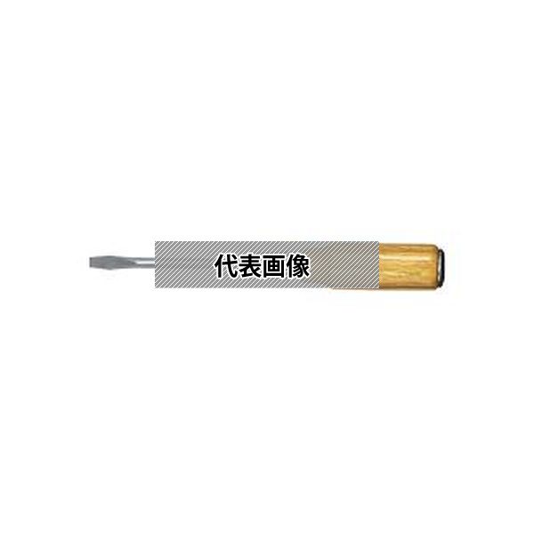 【ご注意：画像は代表画像です。カラーやサイズは商品名を必ずご確認下さい。】用途—商品説明普及型として広く愛用されている木柄ドライバー。木柄貫通型大型ナット付。軸はショットブラスト仕上。木のあたたかみ天然木。商品スペック先端形状：マイナス先端...
