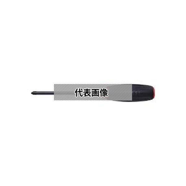 【ご注意：画像は代表画像です。カラーやサイズは商品名を必ずご確認下さい。】用途—商品説明手に抜群のフィット感のスーパークッショングリップ。錆びに強い黒クロムメッキ仕上げ。弾力グリップで強力締め付け。商品スペック先端形状：プラス先端サイズ(m...