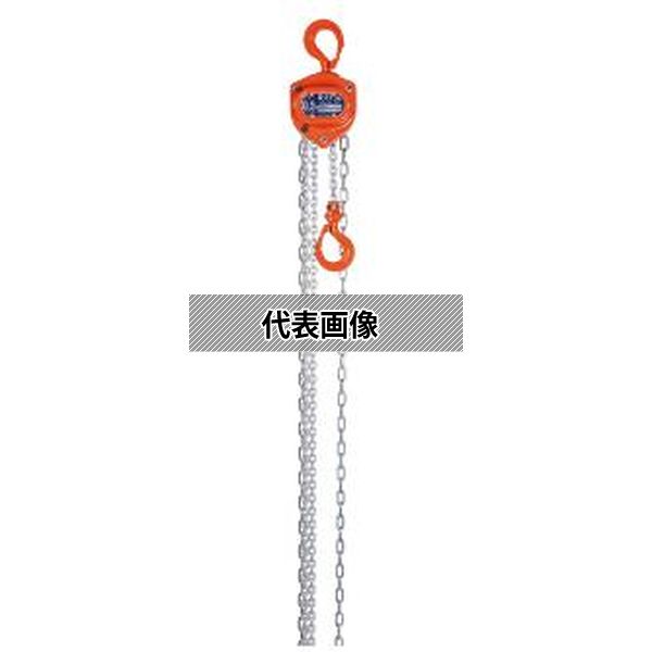 【ご注意：画像は代表画像です。カラーやサイズは商品名を必ずご確認下さい。】用途—商品説明超小型・軽量化(0.5tは象印チェンブロック社製品比で自重21%減)。巻下げ時のカミコミがない最高の操作感。表面硬化強力チェーンは最小破断応力1000N...