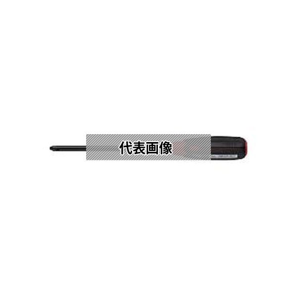 【ご注意：画像は代表画像です。カラーやサイズは商品名を必ずご確認下さい。】用途—商品説明手に抜群のフィット感のスーパークッショングリップ。錆びに強い黒クロムメッキ仕上げ。弾力グリップで強力締め付け。商品スペック先端形状：プラス先端サイズ(m...