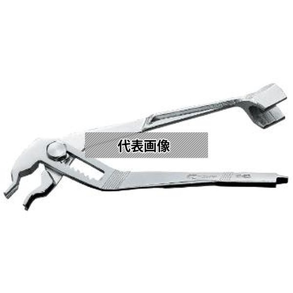 【ご注意：画像は代表画像です。カラーやサイズは商品名を必ずご確認下さい。】用途●ハンドル化粧用ビス取り付け●ケレップ(コマ)の取り出し●各種ザルボの取り付け●立水栓用商品説明ドライバー付き水まわりの工事の必需品です。強力ジョイントバネで、口...