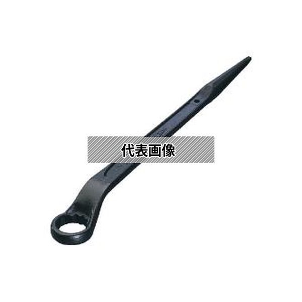 【ご注意：画像は代表画像です。カラーやサイズは商品名を必ずご確認下さい。】用途●六角ボルト・ナットを強固に回す工具商品説明シノ部は、ボルトの穴合わせに最適な円錐形状。首部は、隣接ボルトやアングル・リブを超える60°の角度をつけ、長首の仕上。...