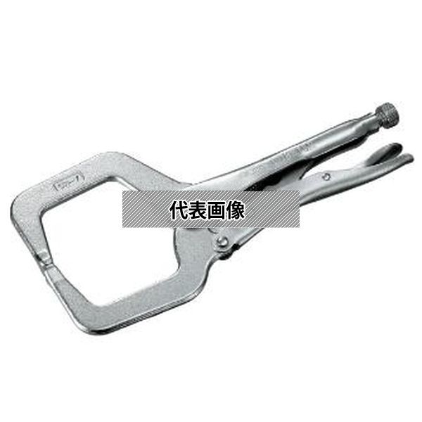【ご注意：画像は代表画像です。カラーやサイズは商品名を必ずご確認下さい。】用途●アングル・チャンネル鋼の仮止め。商品説明口開きが広くアゴが深いのでアングル・チャンネル鋼の仮止めに最適です。商品スペック開き(mm)：0〜75全長(mm)：27...
