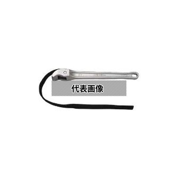 【ご注意：画像は代表画像です。カラーやサイズは商品名を必ずご確認下さい。】用途●丸くてつかみ所のないパイプなどを挟んで回す●管に傷をつけずに作業ができる商品説明本体は高力アルミ合金製のため軽量。ナイロン製特殊加工のベルトにより耐久性抜群。商...