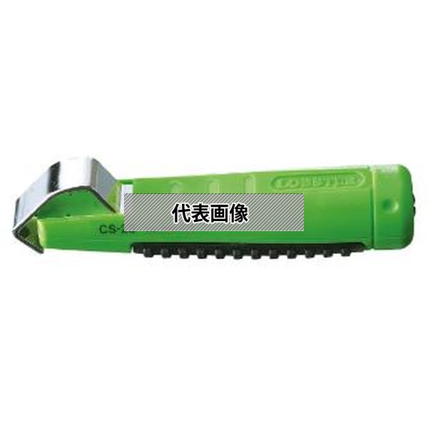 【ご注意：画像は代表画像です。カラーやサイズは商品名を必ずご確認下さい。】用途●ケーブル線のストリップに。商品説明フック部を回転させるだけで電線を傷つけず被覆を切りとれます。グリップには特殊樹脂を使用。手になじみやすく、疲れにくい独自のフォ...