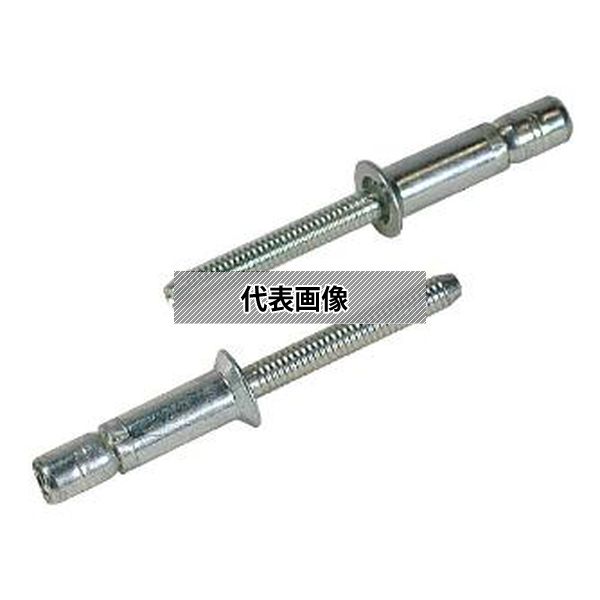 【ご注意：画像は代表画像です。カラーやサイズは商品名を必ずご確認下さい。】用途●トラック等の車体関係・コンテナ・ラック等の物流機器配電盤・製缶等。商品説明引張強度、剪断強度、芯抜け強度いずれも強力引きつけ力(締付力)が強く、耐震性、気密性に...