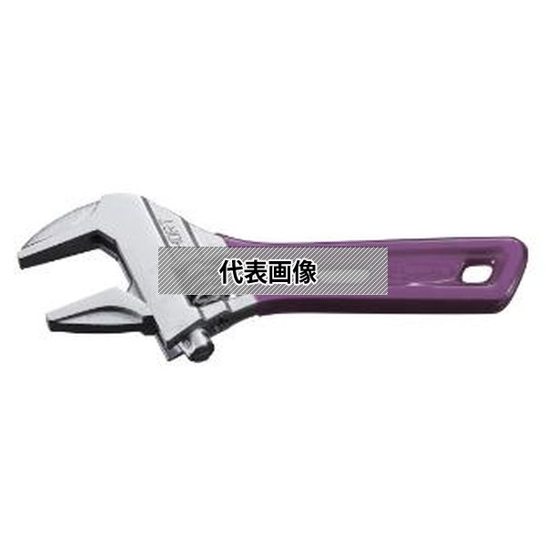 【ご注意：画像は代表画像です。カラーやサイズは商品名を必ずご確認下さい。】用途●ボルト・ナットの締め付けからゆるめ作業に。商品説明手のひらサイズで込み入った狭い空間での作業に最適。ショートタイプで目盛付き。口開きワイドで軽い・薄いスケルトン...
