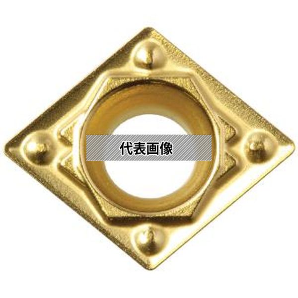 【ご注意：画像は代表画像です。カラーやサイズは商品名を必ずご確認下さい。】用途—商品説明鋼加工用CVDコーティング。仕上げ〜中HQブレーカ。商品スペックインサート厚さ［記号］(mm)：3.18コーナー半径［記号］(mm)：0.8勝手［記号］...