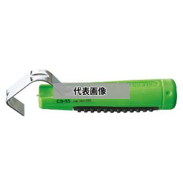 【ご注意：画像は代表画像です。カラーやサイズは商品名を必ずご確認下さい。】用途●ケーブル線のストリップに。商品説明フック部を回転させるだけで電線を傷つけず被覆を切りとれます。グリップには特殊樹脂を使用。手になじみやすく、疲れにくい独自のフォ...
