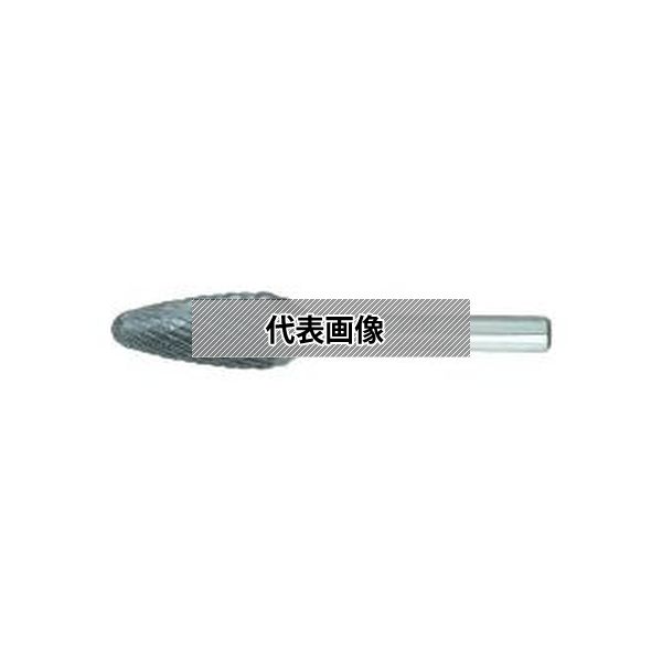 【ご注意：画像は代表画像です。カラーやサイズは商品名を必ずご確認下さい。】用途●各種金型の精密研削仕上加工、各種金属のバリ取り・面取り・研磨・彫刻・内面加工商品説明独自開発の刃形状により、高速回転使用時にバーが不用意に被切削物に喰いこんでし...