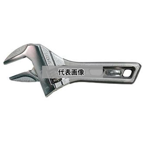 【ご注意：画像は代表画像です。カラーやサイズは商品名を必ずご確認下さい。】用途●ボルト・ナットの締め付けからゆるめ作業に。商品説明手のひらサイズで込み入った狭い空間での作業に最適。ショートタイプで目盛付き。口開きワイドで軽い・薄いスケルトン...