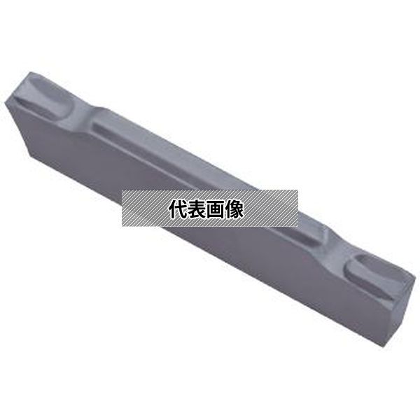 【ご注意：画像は代表画像です。カラーやサイズは商品名を必ずご確認下さい。】用途—商品説明タキノール溝入れチップ。商品スペックコーティング：PVDCoatedCarbideブレーカ：MTインサート厚さ［記号］(mm)：4.3コーナ数NOI：2...