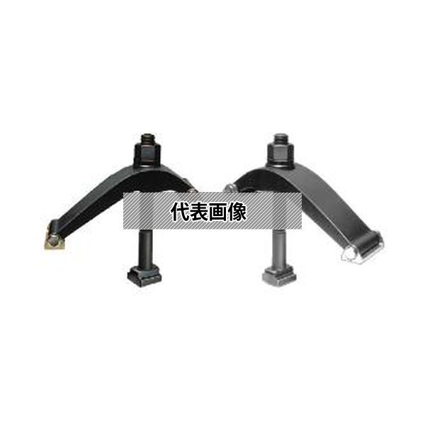 【ご注意：画像は代表画像です。カラーやサイズは商品名を必ずご確認下さい。】用途●工作機械上でT溝に入れ、被削材(ワーク)を固定するときに使います商品説明クランプの高さは自在に調整できます。安定したクランプ作業ができます。クランプ面の両端にス...