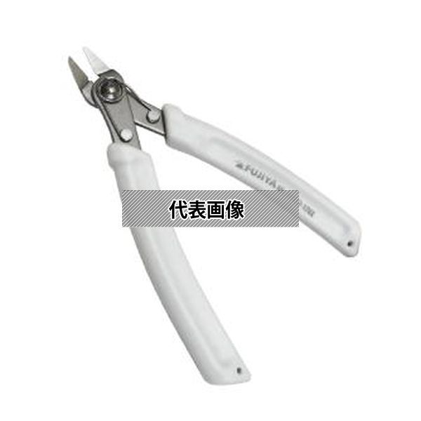 【ご注意：画像は代表画像です。カラーやサイズは商品名を必ずご確認下さい。】用途—商品説明プラスチック成型後のゲートの切断作業、バリ取り作業に最適です。狭い個所でのカットが可能なのでプラモデルなどに最適です。片方にしか刃が付いていないタイプで...