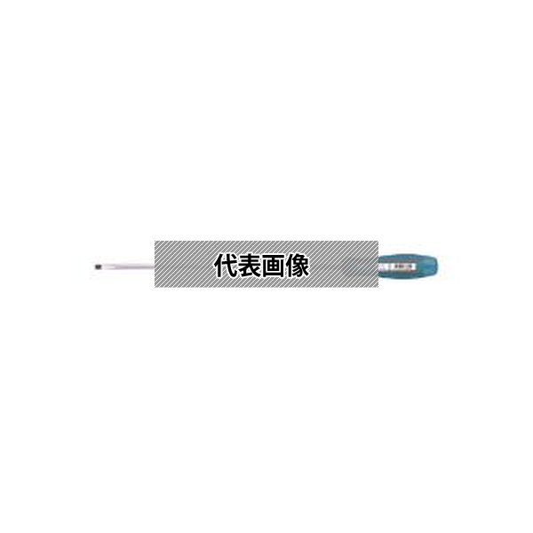 【ご注意：画像は代表画像です。カラーやサイズは商品名を必ずご確認下さい。】用途—商品説明軸径が4mm以下の細軸タイプ。刃先は、メッキ層の厚みを受けないブラックポイント加工。使いやすいフラッグシップドライバー。商品スペック先端形状：マイナス先...