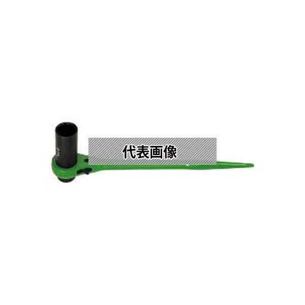【ご注意：画像は代表画像です。カラーやサイズは商品名を必ずご確認下さい。】用途●C形チャンネル・H形鋼・アングル等の深い凹部での締付け時に最適。商品説明ボルトが長く出るところ(ダクト・自動車ボディのUナットなど)の使用にも便利。安全ロープ取...