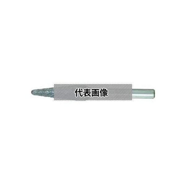 【ご注意：画像は代表画像です。カラーやサイズは商品名を必ずご確認下さい。】用途●各種金型の精密研削仕上加工、各種金属のバリ取り・面取り・研磨・彫刻・内面加工商品説明独自開発の刃形状により、高速回転使用時にバーが不用意に被切削物に喰いこんでし...