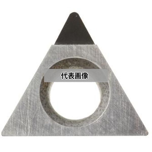 【ご注意：画像は代表画像です。カラーやサイズは商品名を必ずご確認下さい。】用途—商品説明ダイヤチップKPD001。商品スペック内接円IC(mm)：6.35インサート厚さ［記号］(mm)：3.18インサート取付け穴径D1(mm)：3.3コーナ...