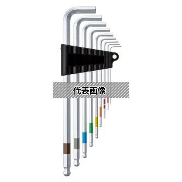 【ご注意：画像は代表画像です。カラーやサイズは商品名を必ずご確認下さい。】用途—商品説明ボールポイントでありながら、六角棒レンチ同様の強靭なトルクで、本締めが可能です。商品スペックセット内容(mm)：1.5/2.0/2.5/3.0/4.0/...