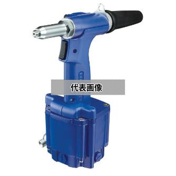 【ご注意：画像は代表画像です。カラーやサイズは商品名を必ずご確認下さい。】用途●ブラインドリベットの高速締結作業に。商品説明本体に樹脂を大胆に使用し、軽量化につとめました。狭い場所での作業に便利な小径フレームヘッド採用。連続作業や長時間作業...