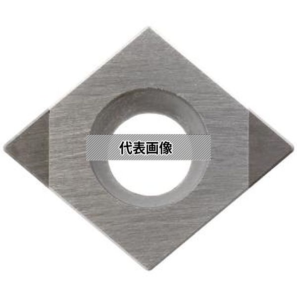 【ご注意：画像は代表画像です。カラーやサイズは商品名を必ずご確認下さい。】用途—商品説明高硬度材加工用CBN。商品スペックコーティング(COATING)：MEGACOATCBN勝手［記号］：なし［N］内接円(IC)：9.525インサート厚さ...