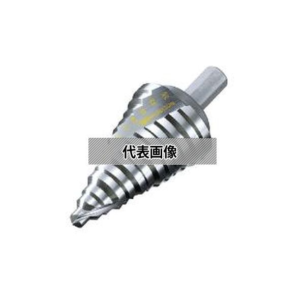 【ご注意：画像は代表画像です。カラーやサイズは商品名を必ずご確認下さい。】用途●鋼板・アルミ・ステンレス・木材・樹脂等の穴あけに。商品説明穴あけスピードは従来品の約1/5。電気工事でよく使う穴あけサイズを1本に集約。1本で作業が完了するため...