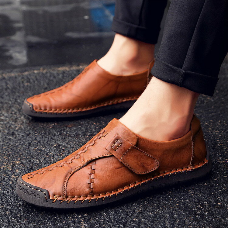 ローファー メンズ ドライビングシューズ スリッポン コンフォートシューズ 大きいサイズ 学生靴 男子 モカシン 滑り止め 履きやすい 柔らかい 革靴 お出かけ ビジネスシューズ カジュアルシューズ デッキシューズ 通気性 ローカット ウォ...