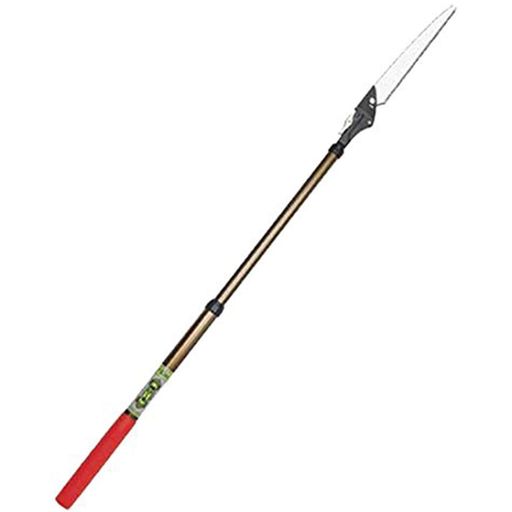 本体サイズ:全長1.18から1.8m 本体重量:約660g 材質:刃=刃物鋼、ハンドル=アルミ合金 原産国:日本 刃長:270mm