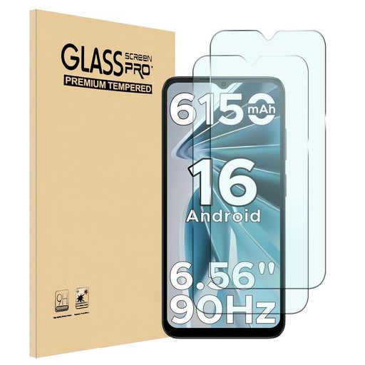 高強度保護機能:DoogeeNote56/Note56Pro/Note56Plus/Note56X/56XPro専用ガラスフィルムは硬度9Hを実現し、液晶画面を日常の衝撃や傷から効果的に守り、同時に飛散防止設計により破損時の危険を低減。 指...