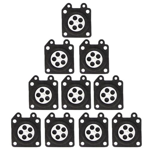 【セット内容】10枚セット。 【サイズ】長28mmx幅33mm。 【機能性】信頼性の高いチェーンソー交換用アクセサリー、壊れた部品の優れた代替品。 【簡単な操作】トリマーにそれらを置き、ドライバーをしっかりとねじってください。長く使用できま...