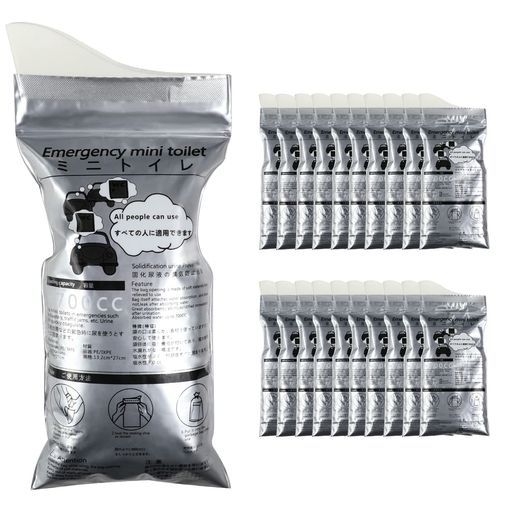 ❤【700cc大容量&amp;男女兼用設計携帯トイレ】受け口は大きいから、男女問わず、誰でも簡単に使用でる簡易トイレです。体をしっかり密着でき、立っても座っても漏れなくて安心使用できます。手で持つ所はs方のデザインで、持ちやすくて落ないです...