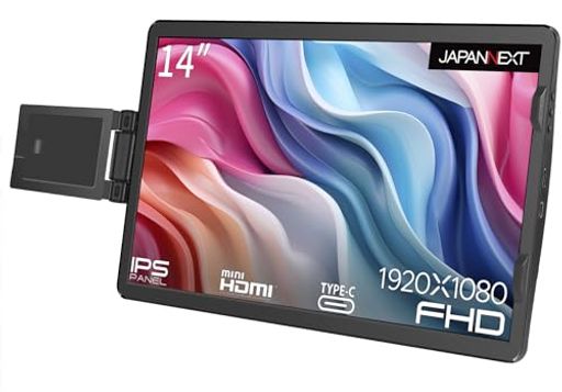 ビジネス ノートPCの背面に取り付け(ステッカー使用)が可能なモバイルモニターです。ノートPCのサブモニターとしてとも使用できる他、モバイルモニターの画面として使用する事も可能です。 対面のお客様に資料を見せる際などには装着したままで画面を...