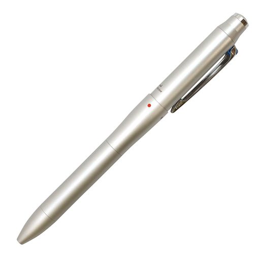 回転繰り出し式/シャープ消しゴム付 重量:30.6g 芯径:0.5mm ボール径:0.7mmインク色:黒、赤、青 サイズ:軸径直径11.7x厚さ16.1x全長138.8mm