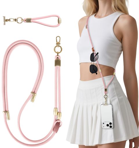 【もっとスマートに、もっと自由に!】ポケットの中でスマホを探す煩わしさ、もう必要ありません。memumi「調整可能スマホストラップ」が、あなたのスマホをおしゃれな必須アイテムに変身させます。ダブルループ設計でイヤホンや小物も一緒に携帯、抱っ...