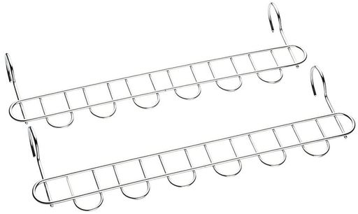 サイズ:幅約38.4x奥行4.8x高さ13cm 本体重量:約300g(150g/1本) 素材・材質:18-8ステンレス 生産国:日本 セット内容:スリムハンガーx2本