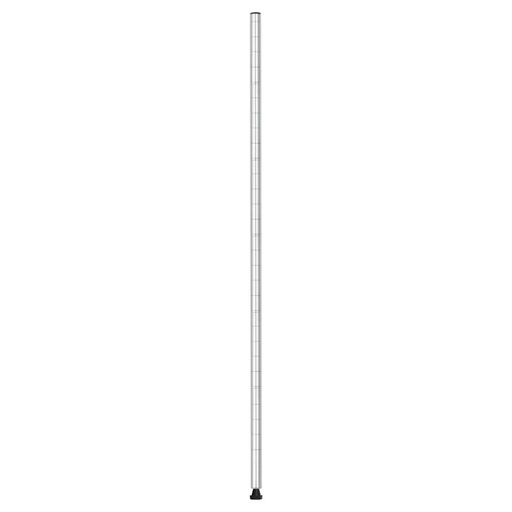 サイズ:(約)高さ90.5cm 素材:スチール(クロームメッキ) 中国 セット内容・付属品:ポール1本 ポール径・タイプ:19mm/ポール