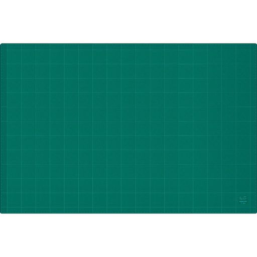 【寸法】925x750x5mm 【色】グリーン オレフィン系樹脂を使用した環境に配慮した両面仕様のカッティングマット 両面に方眼罫がついて、2倍使えるお得なタイプ 厚手で机や床をしっかり保護する優れもの