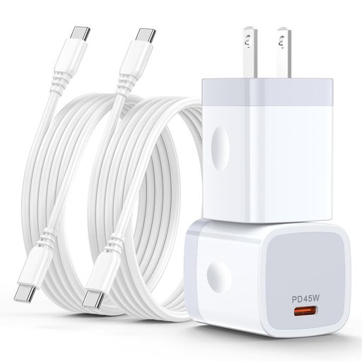 ✅【最大45W出力・PPS&amp;PD3.0対応・1台であらゆるポータブルデバイスを充電】:USB-C充電器が2個。単USB-Cポートは、5V/3A、9V/3A、12V/3A、15V/3A、20V/2.25APPS:3.3~16V/2.8...