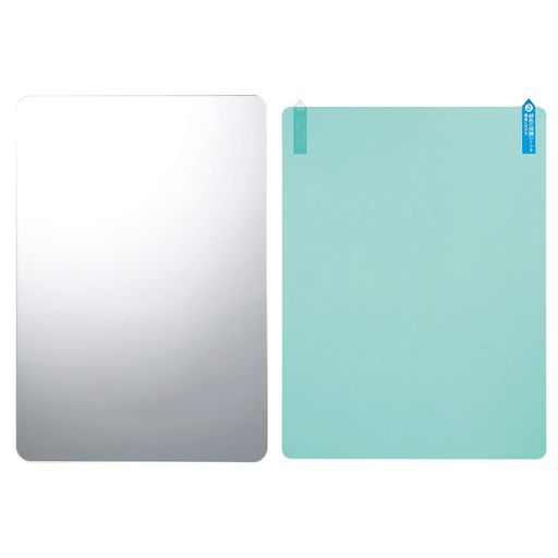 サイズ:25.5x0.6x33.5cm(本体)24x0.1x32cm(フィルム) 取付方法:吸着シート 湿気の多い浴室内でもくもらない「くもり止めフィルム」付き。 貼り直しが簡単にできる再剥離タイプのフィルムで、気泡が入りにくく、簡単に貼る...
