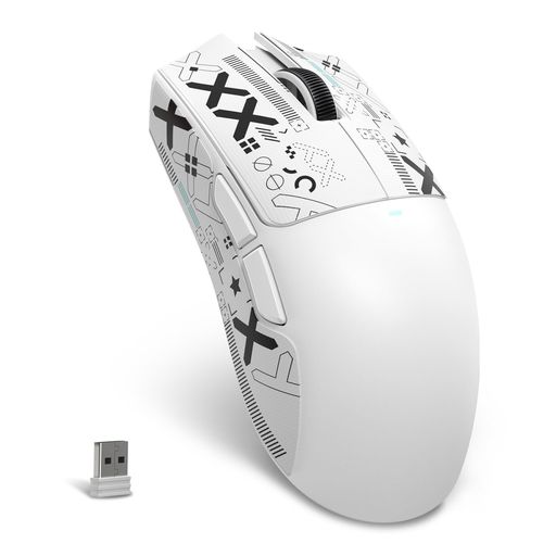 【3モード接続】 新しいX11SEマウス1:1は、ATTACK SHARKの売れ筋マウスX11の形状を再現しています。有線(Type-C)、Bluetooth、2.4GHzワイヤレス の3モードを自由に切替可能。様々なデバイスにシームレス接...