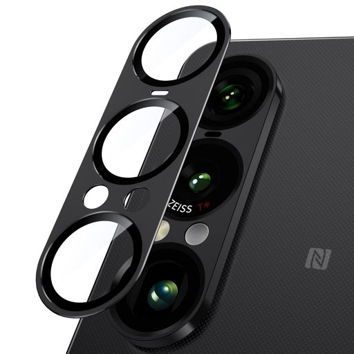 【対応機種】Xperia1VIISO-51F/SOG15専用カメラ保護フィルム。ご購入前に、必ずお使いのスマートフォンの機種をご確認ください。 【一体化デザイン・360°全面保護】弊社のレンズ保護フィルムは、最高硬度9Hの強化ガラスとアルミ...