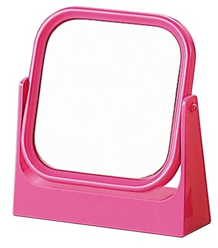 サイズ:鏡/100*100mm枠/115*115*36mm 重量:128g 材質:ガラス鏡、PS樹脂