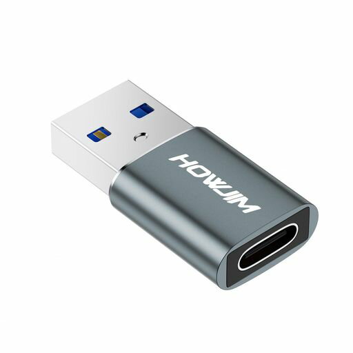 【超高速充電&amp;データ転送】USBType-C変換アダプタはQC3.0/USB3.0急速充電技術に対応し、最大20V/3Aの充電速度で、他のUSB2.0アダプタの最大10倍の速さでデバイスを充電します。一方、TypeC(メス)toUS...